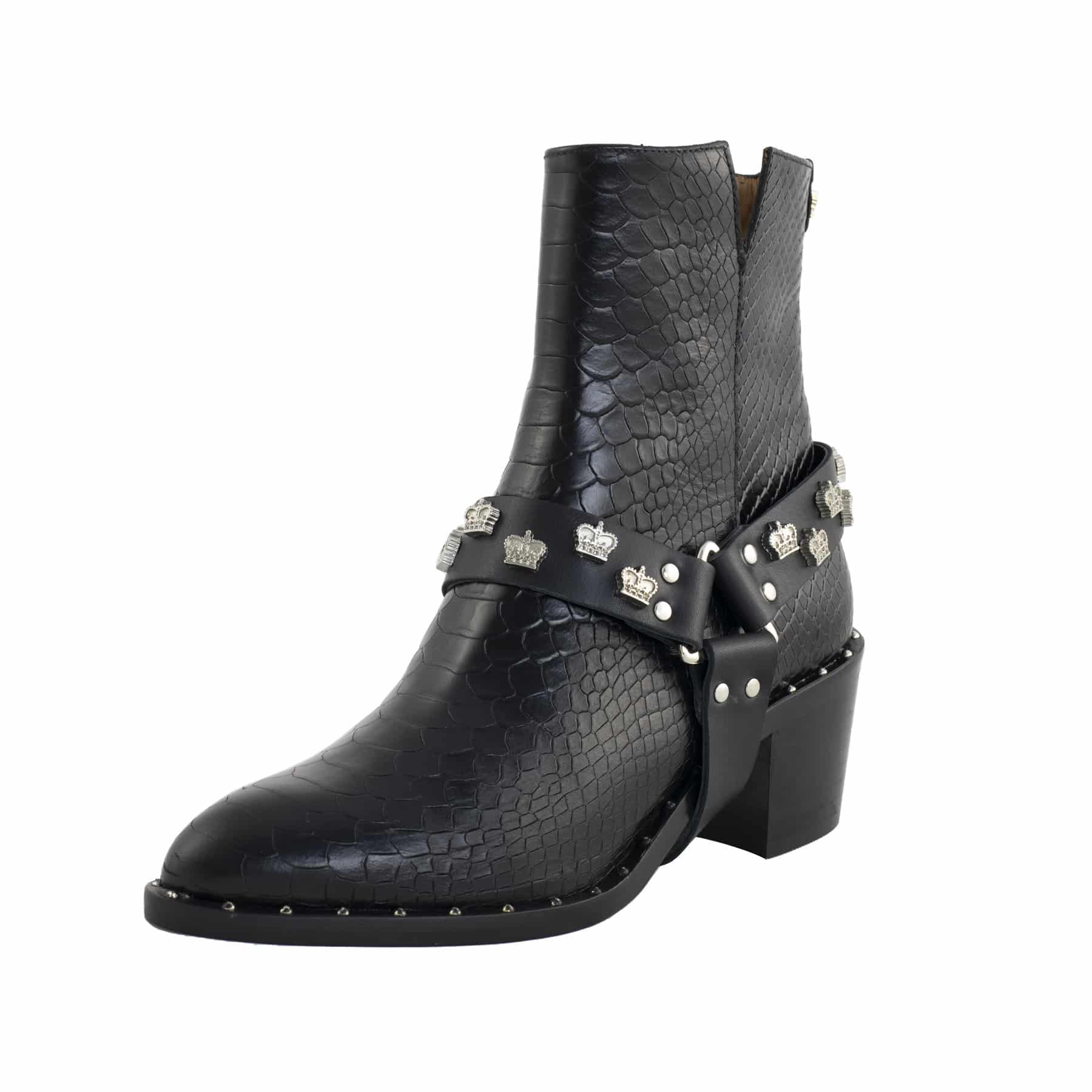 Crown Studded Boot Halter | Margareta Concept Store