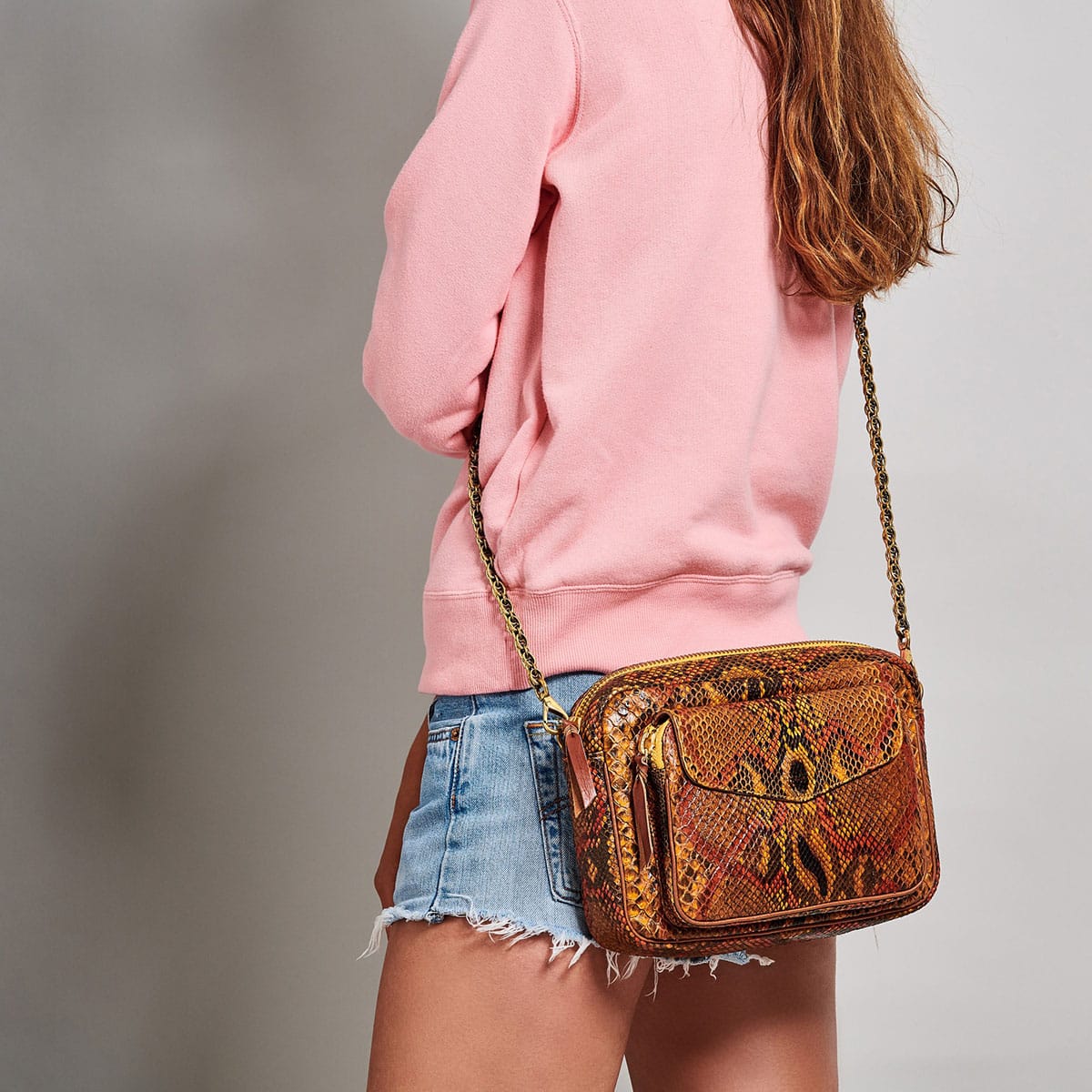 Big Charly Bag - Moka Painted | Margareta Concept Store