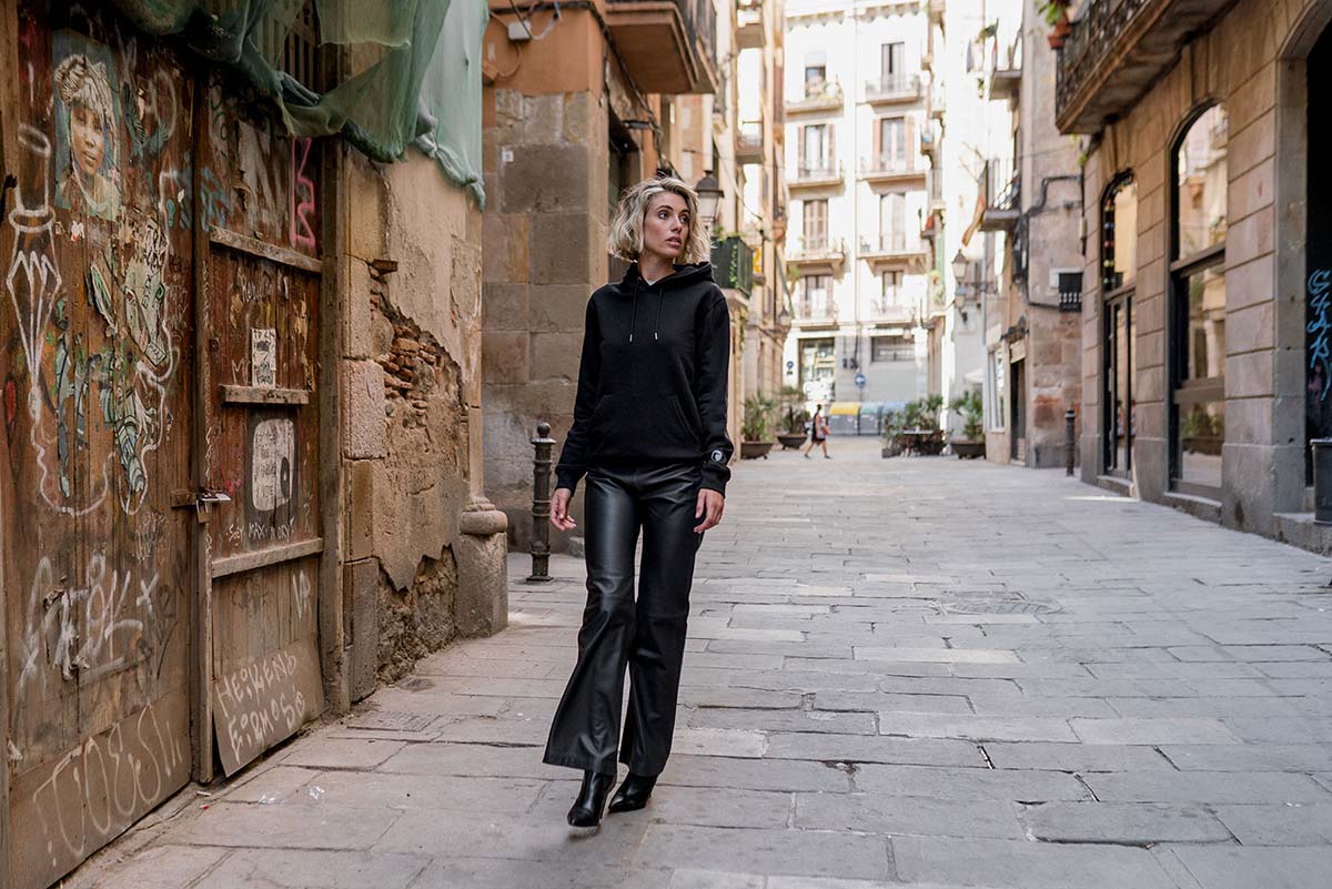 Flared Leather Pants | Margareta Concept Store