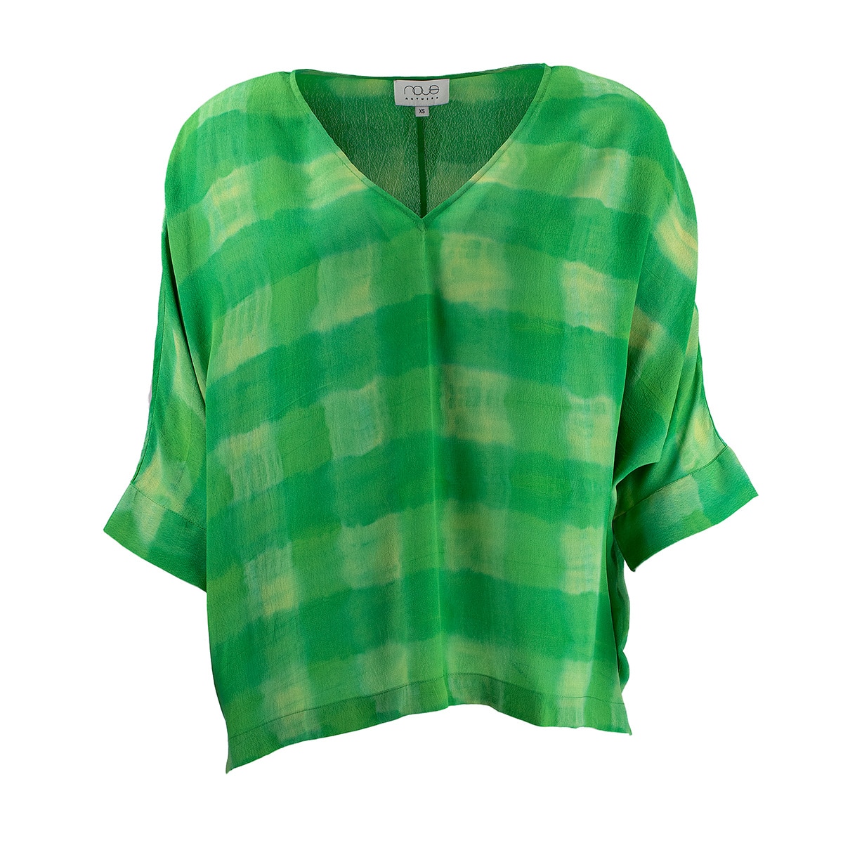 Lucil V-Neck Blouse Grass | Margareta Concept Store