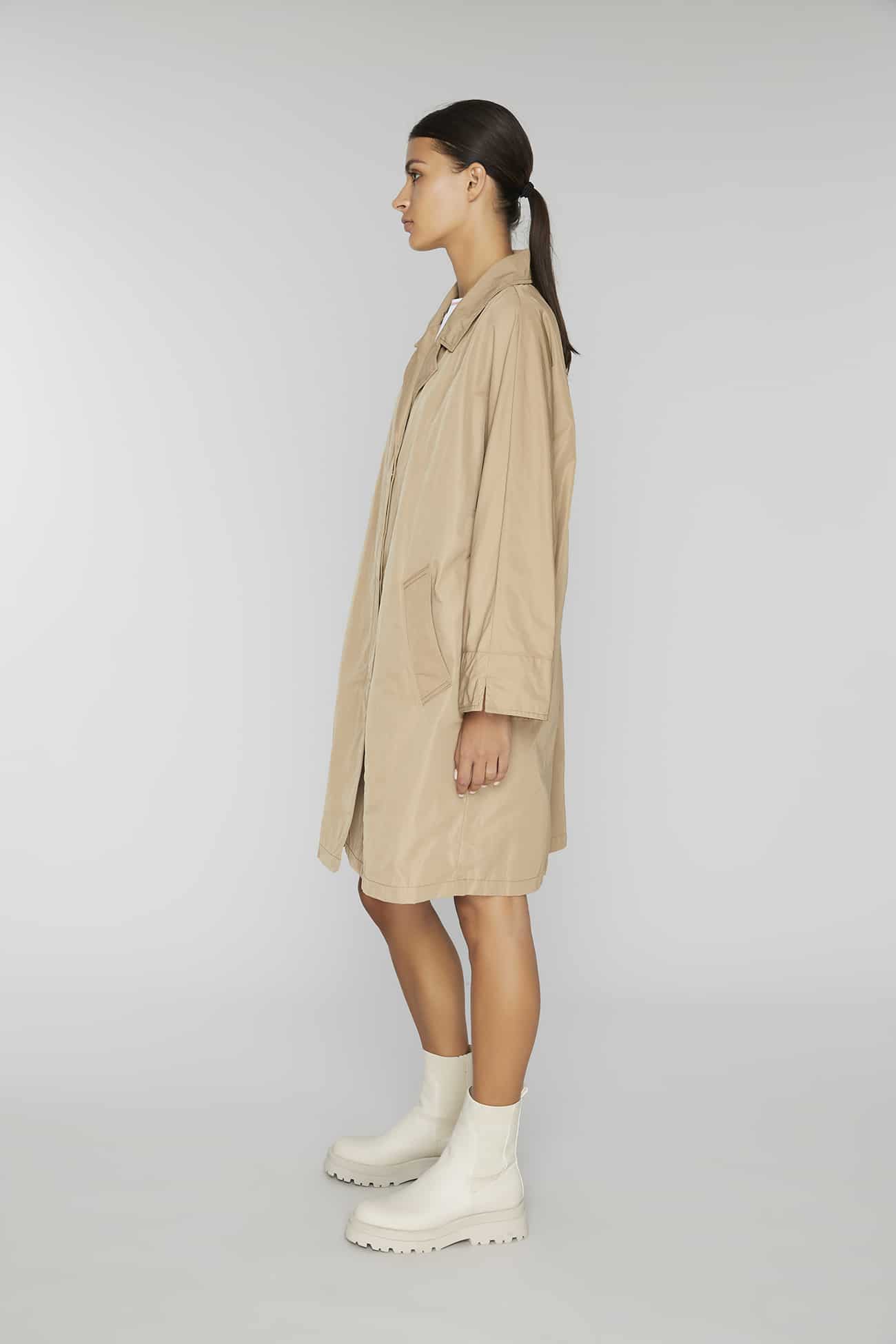 Waterproof Jacket 9138 Beige | Margareta Concept Store
