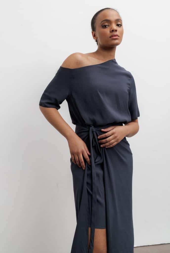 Chima Dress Blue Grey | Margareta Concept Store